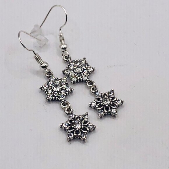 Brighton | Jewelry | Brighton Arctica Snowflake Custom Earrings 49 ...